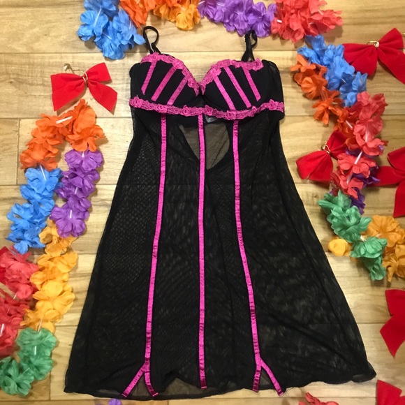 Jolie | Intimates & Sleepwear | Jolie Intimates Night Gownnegligee ...